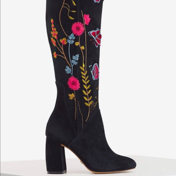 Boston Proper | Shoes | Boston Proper Black Suede Boots | Poshmark